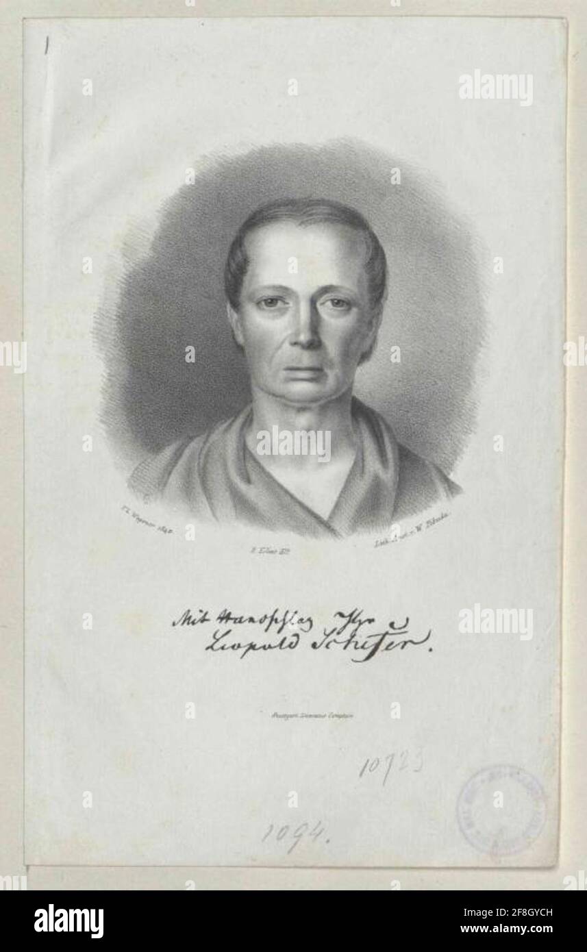 Schefer, Leopold Stock Photo - Alamy