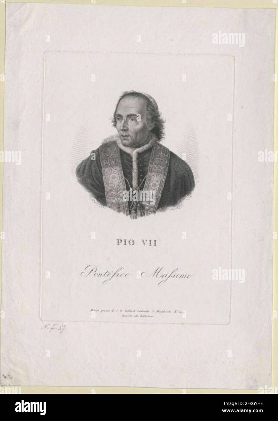 Pius VII., Pope Stock Photo - Alamy