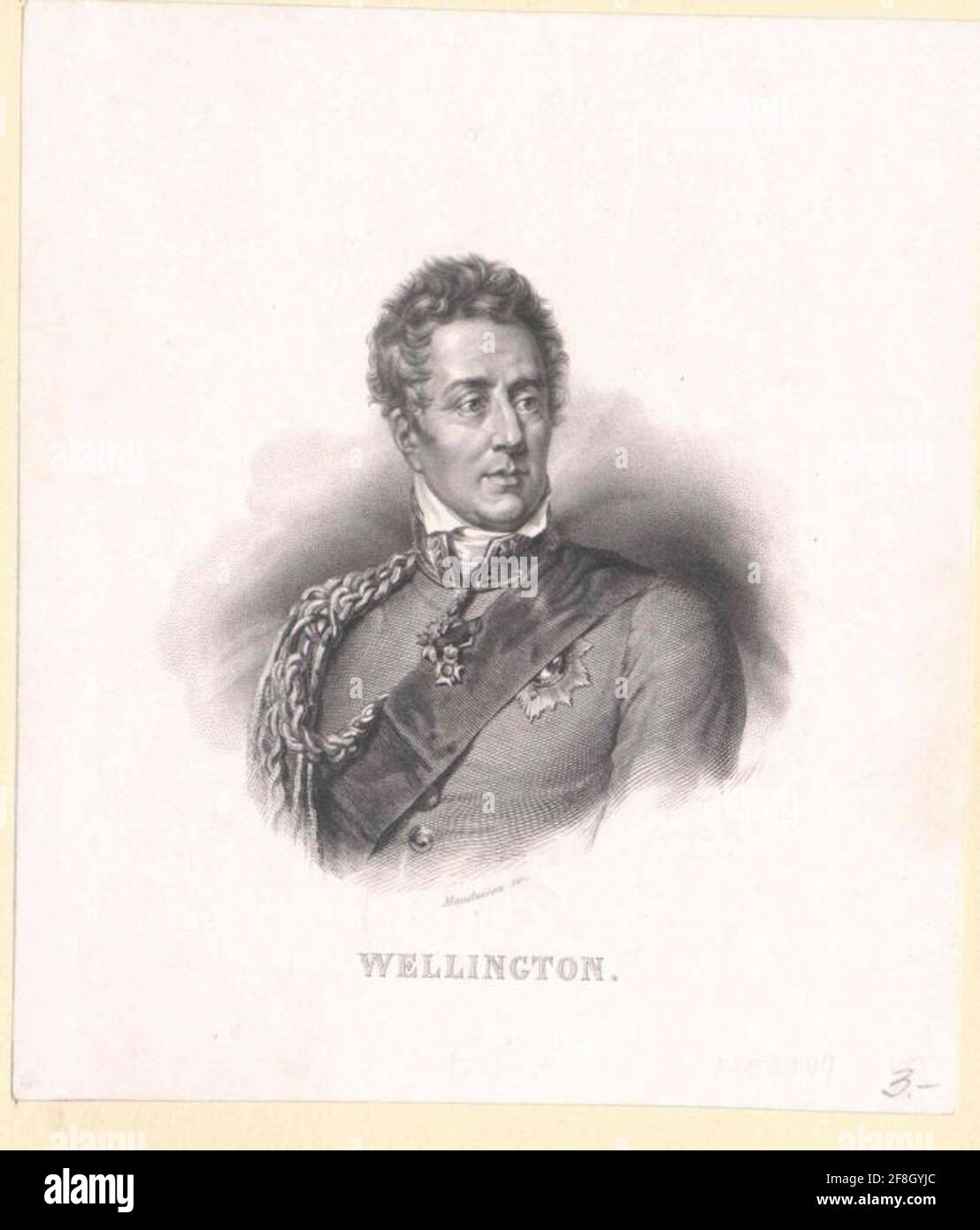 Wellington, Arthur Wellesley Duke of Stock Photo - Alamy