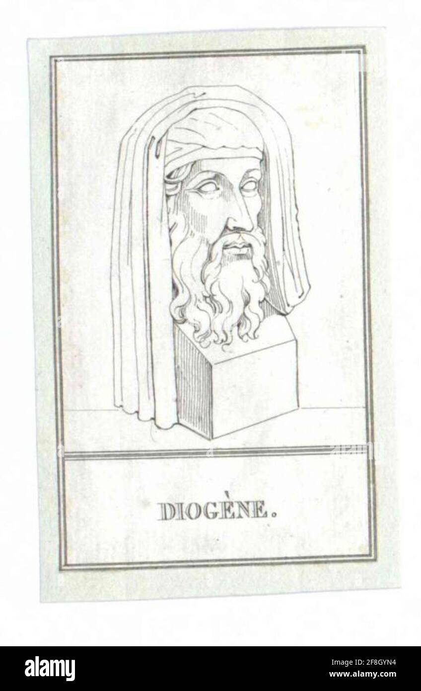 Diogenes of Sinope Stock Photo - Alamy