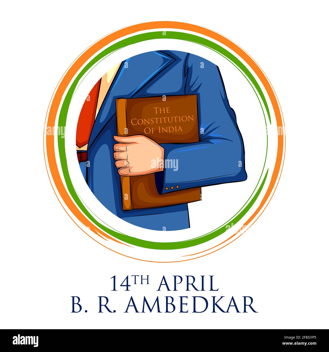 Dr B R Ambedkar Indian Flag High Resolution Stock Photography and ...