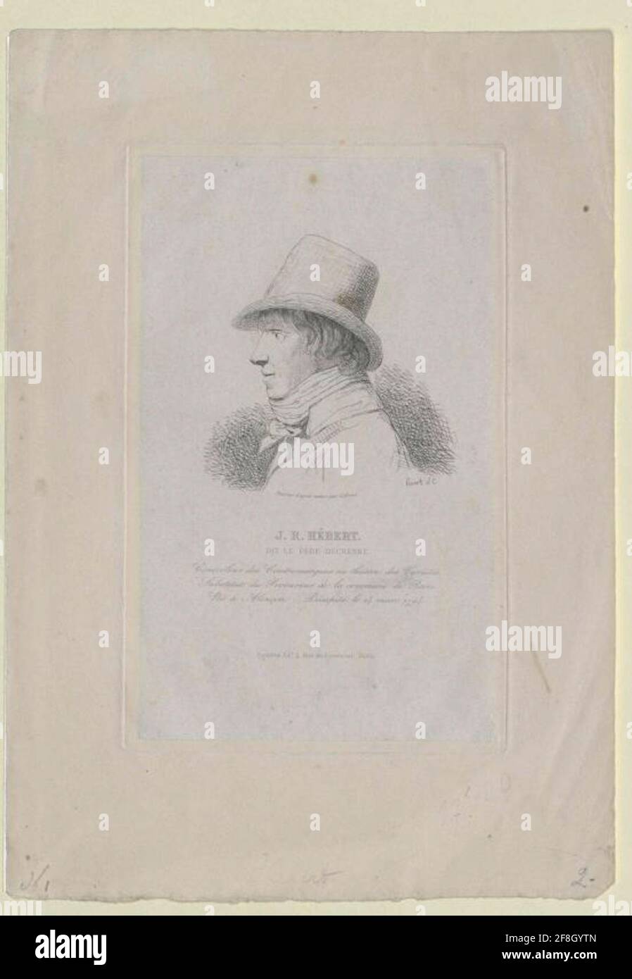 Jacques rene hebert hi-res stock photography and images - Alamy