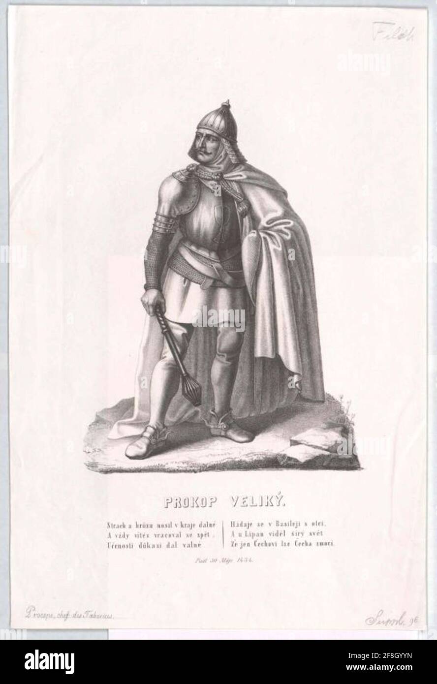 Prokop the big or bald Stock Photo - Alamy