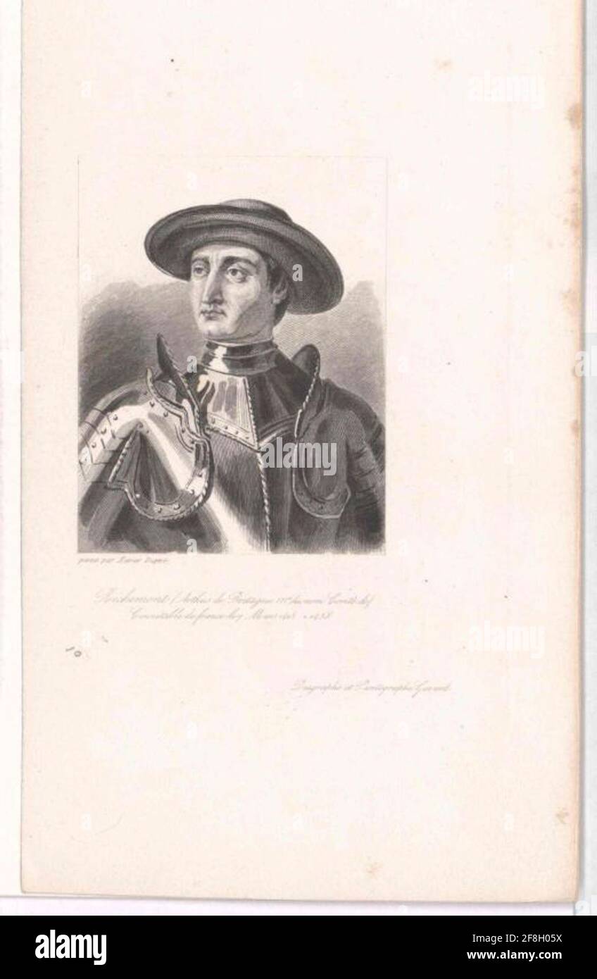 Arthur III., Duke of Brittany Stock Photo - Alamy