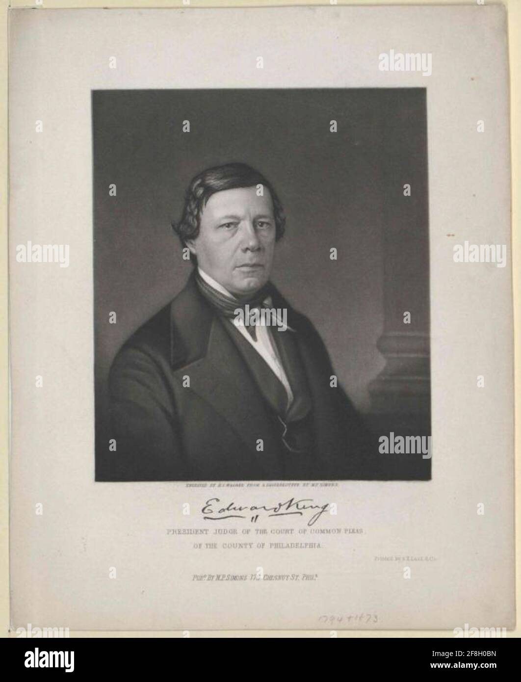 King, Edward Stock Photo - Alamy