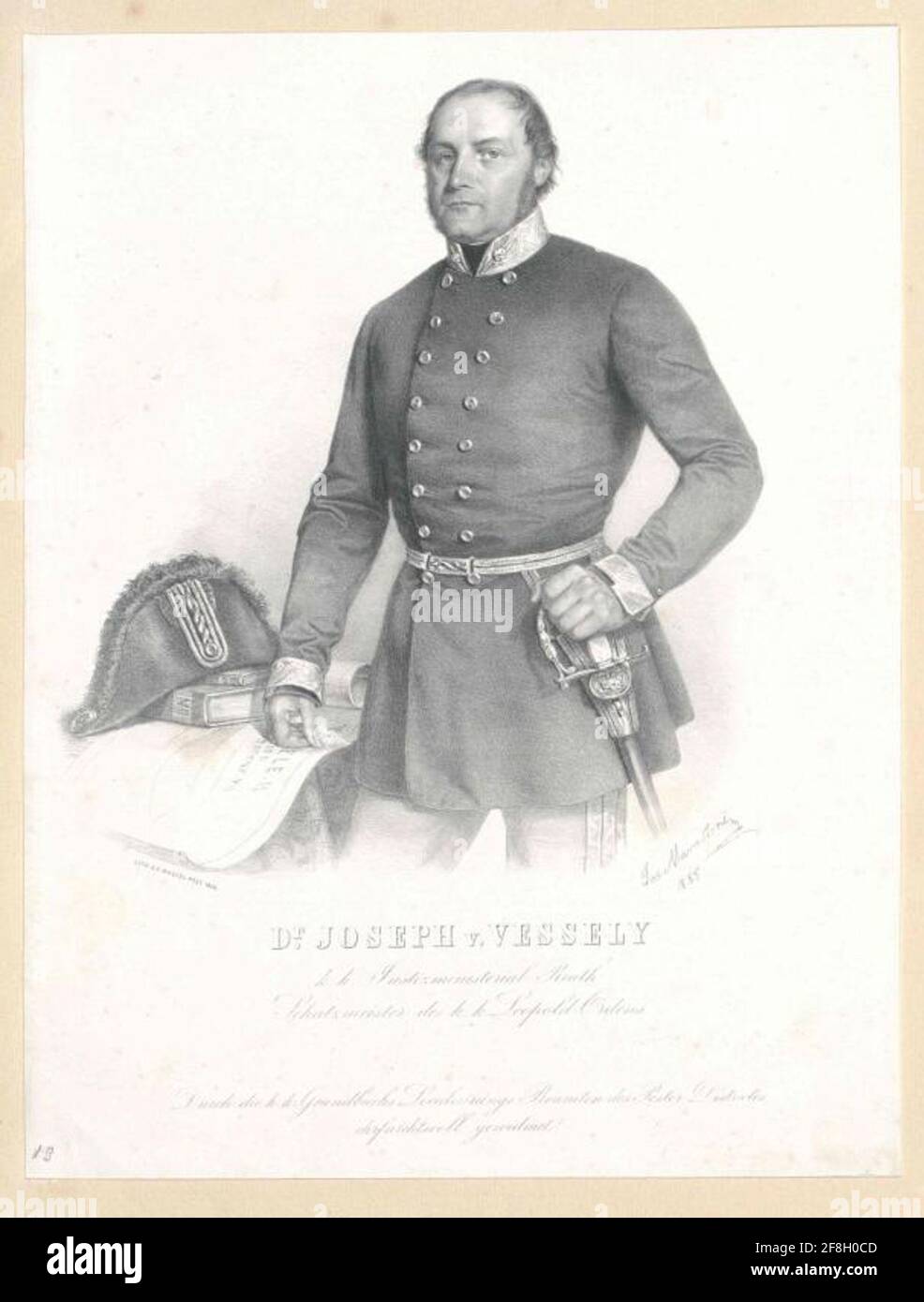 Wesselý, Joseph Knight of Stock Photo - Alamy