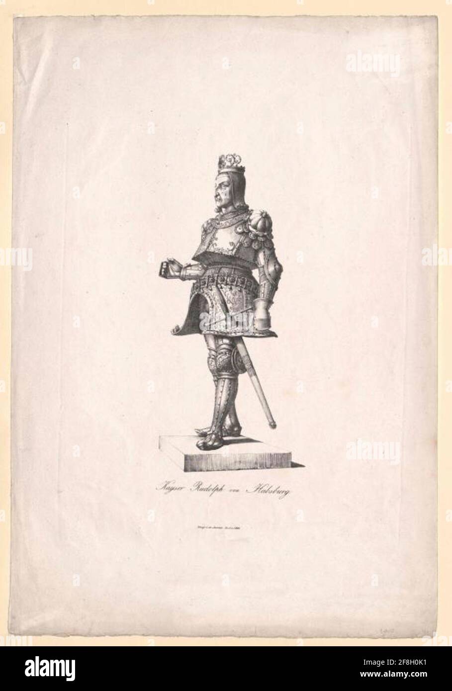 Rudolf I of Habsburg, King Stock Photo - Alamy