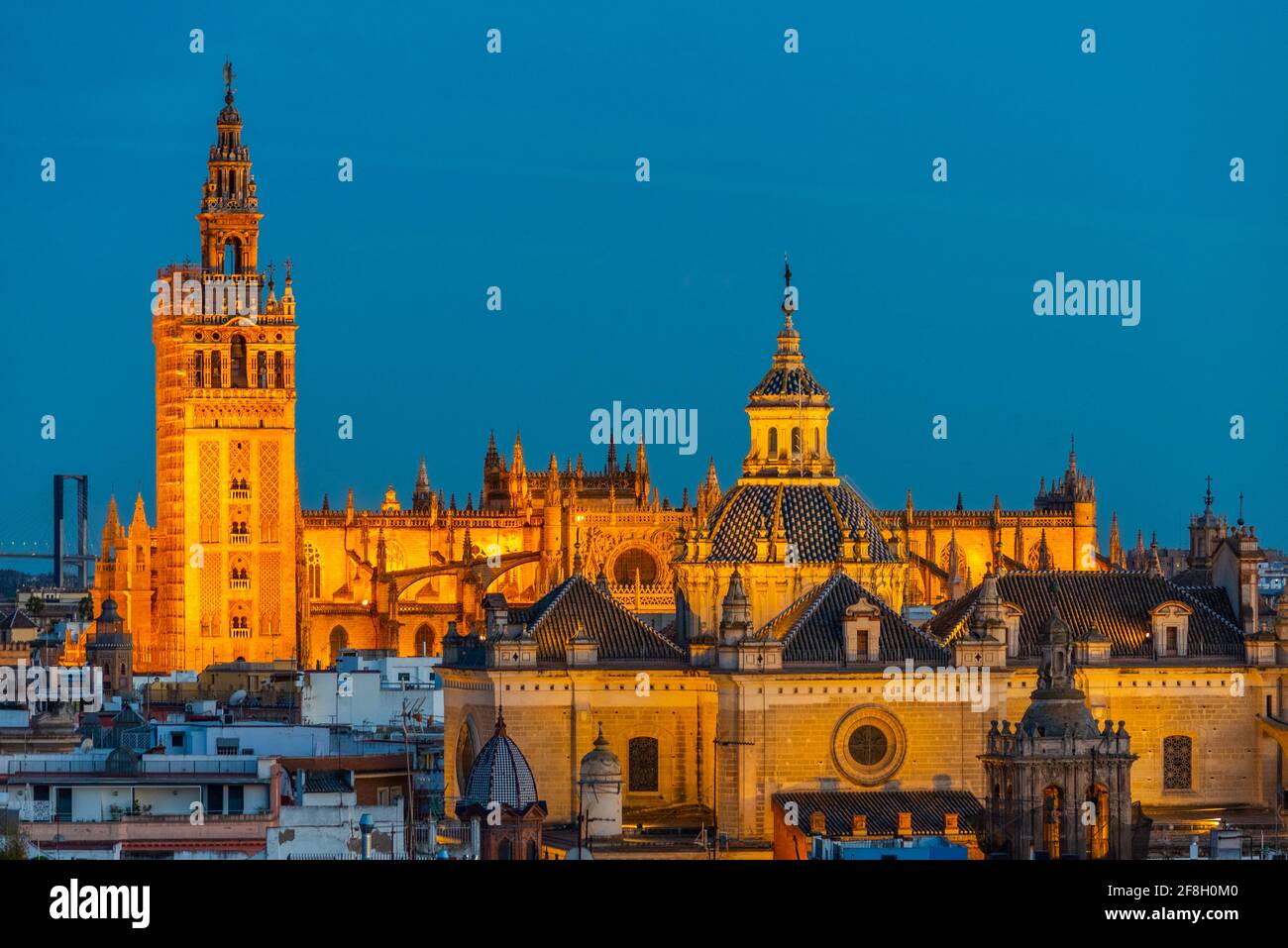 Catedral de sevilla night hi-res stock photography and images - Alamy