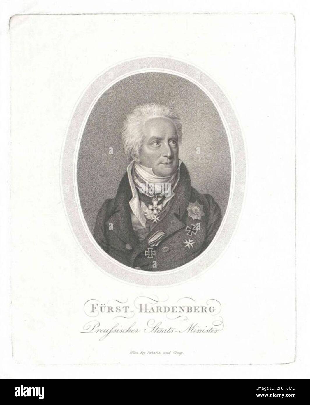 Karl august prince of hardenberg hi-res stock photography and images ...