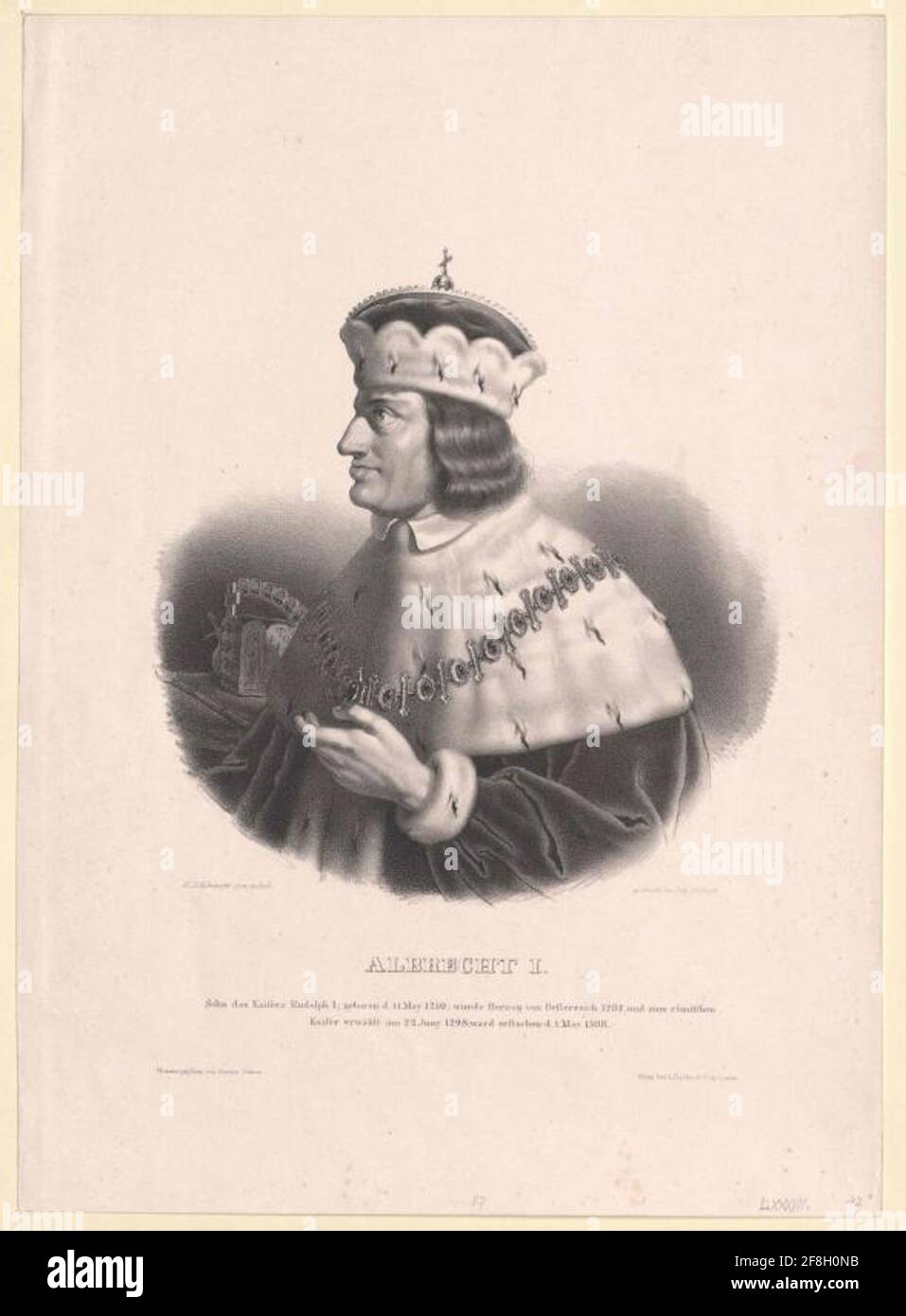 Albrecht I, German king Stock Photo - Alamy