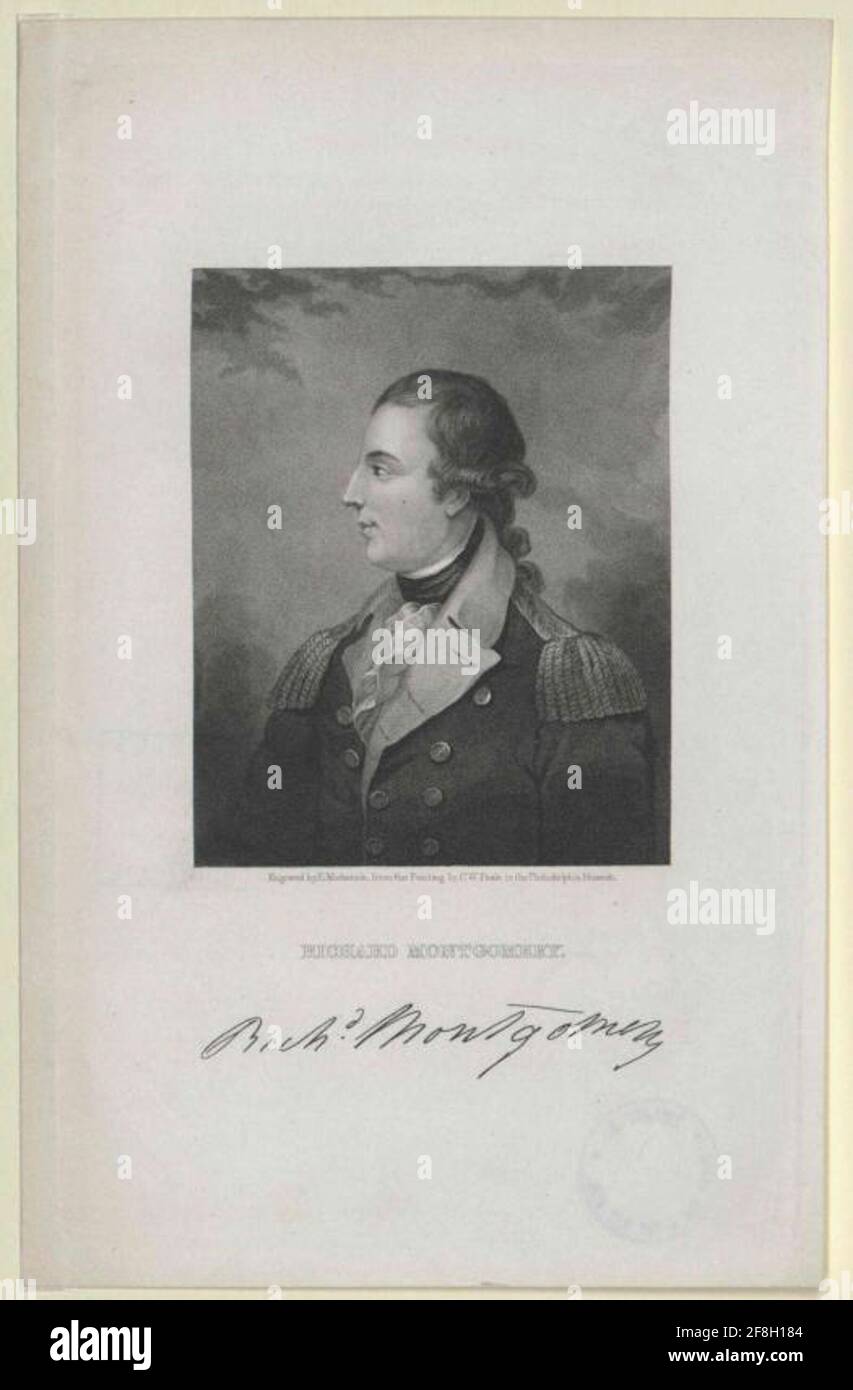Richard montgomery 1775 hi-res stock photography and images - Alamy