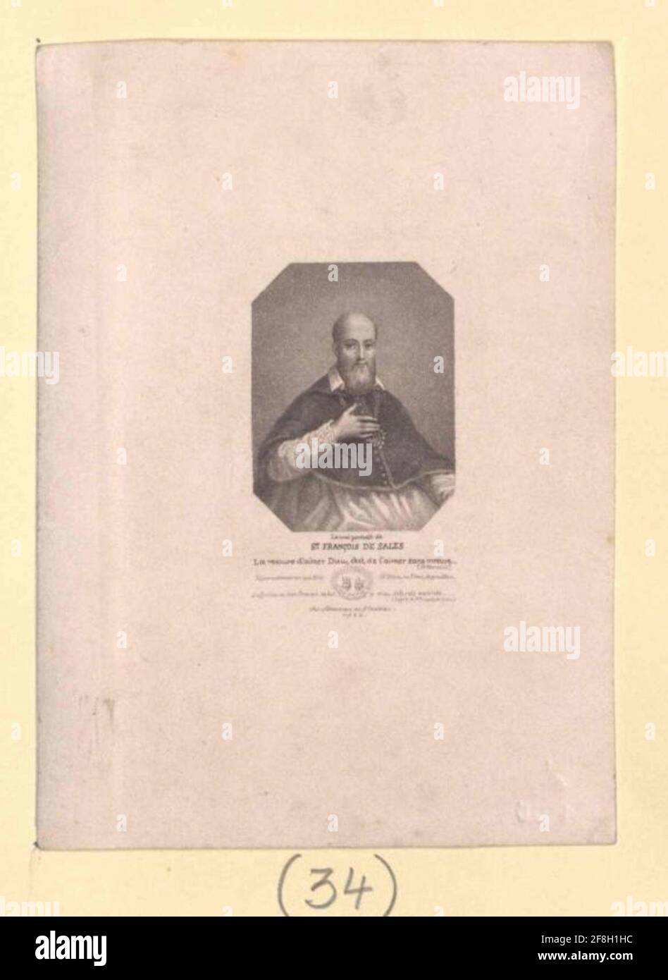 Franz von sales hi-res stock photography and images - Alamy