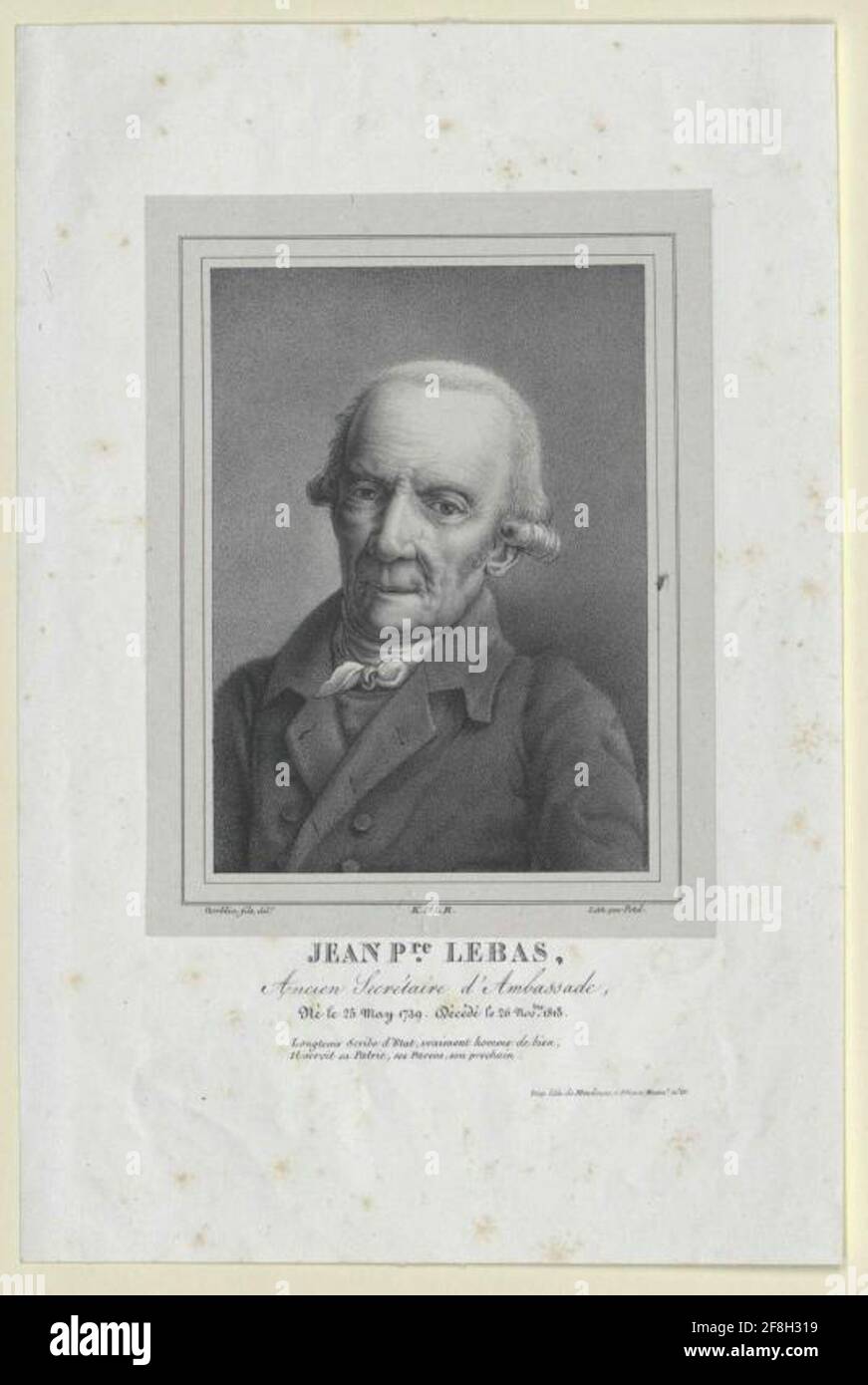 Lebas, Jean Pierre Stock Photo - Alamy