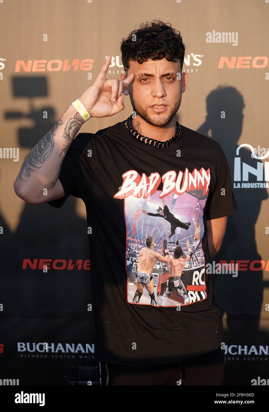 FORT LAUDERDALE, FLORIDA - APRIL 13: Adso arrives at the NEON16 & La ...