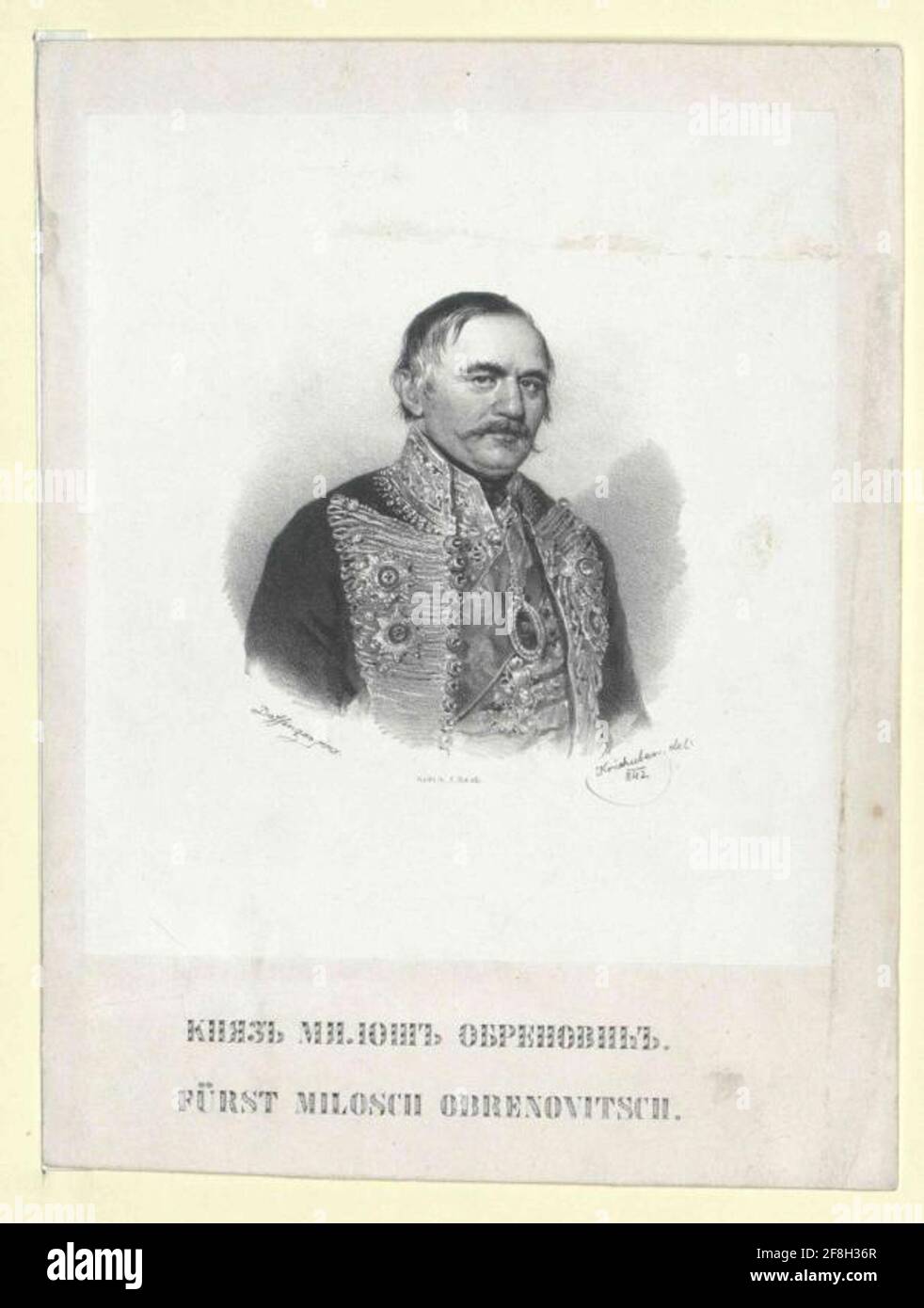 Milosch obrenovich hi-res stock photography and images - Alamy