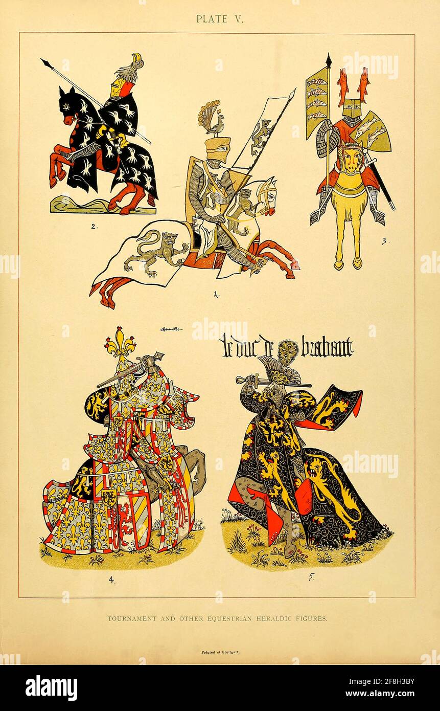 Heraldry shield crest hi-res stock photography and images - Alamy