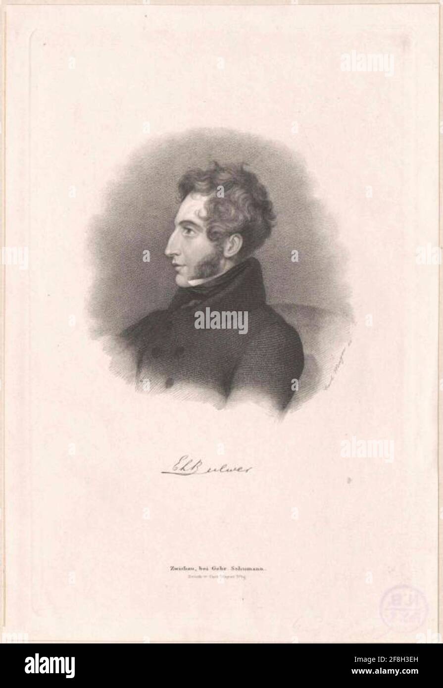 Bulwer-Lytton, Edward Stock Photo - Alamy