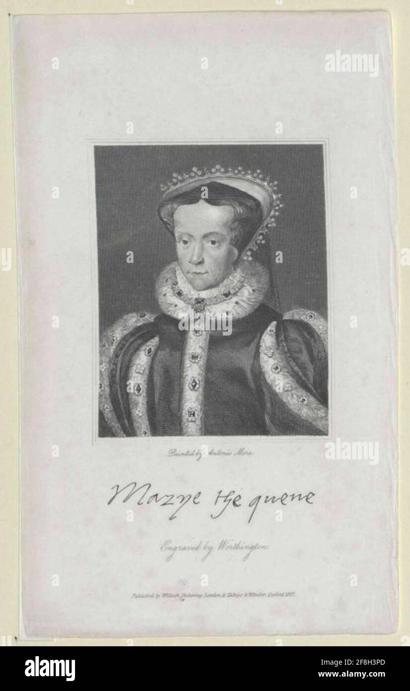 Maria I, Queen of England Stock Photo - Alamy