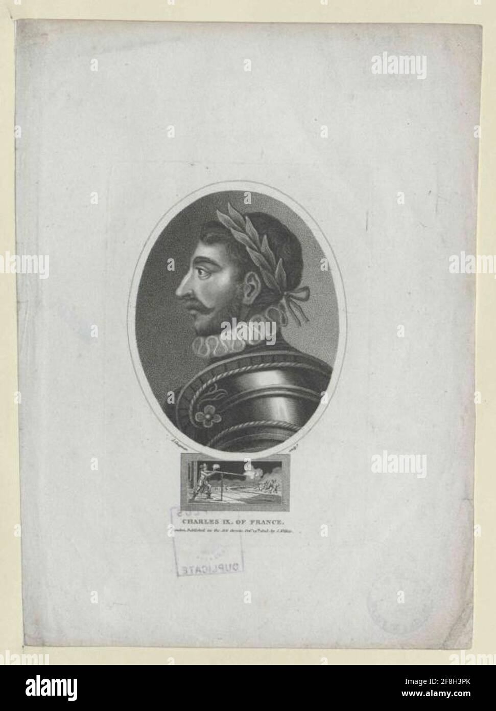 Karl Ix., King of France Stock Photo - Alamy