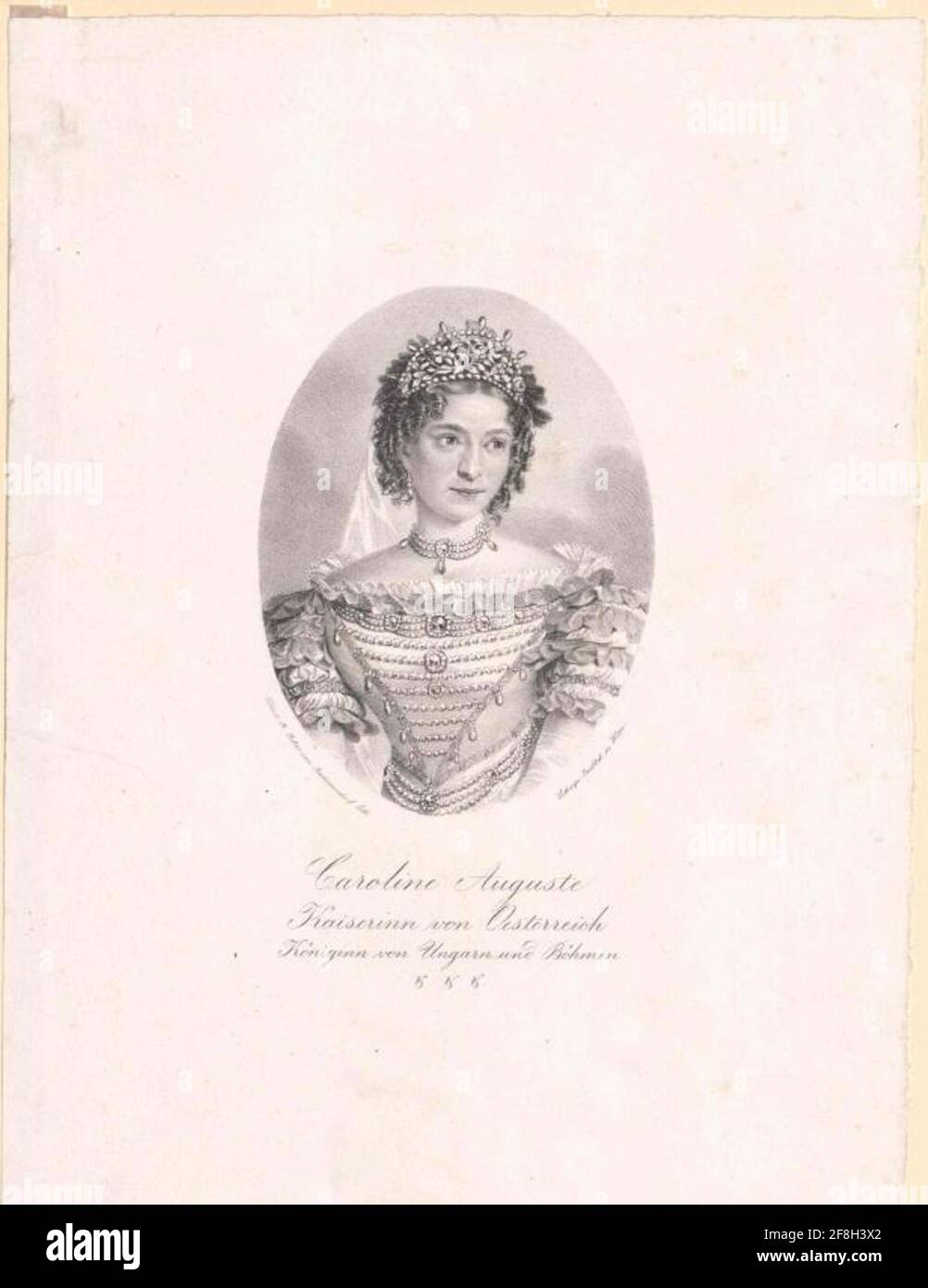 Karoline, Princess of Bavaria (1792-1873 Stock Photo - Alamy