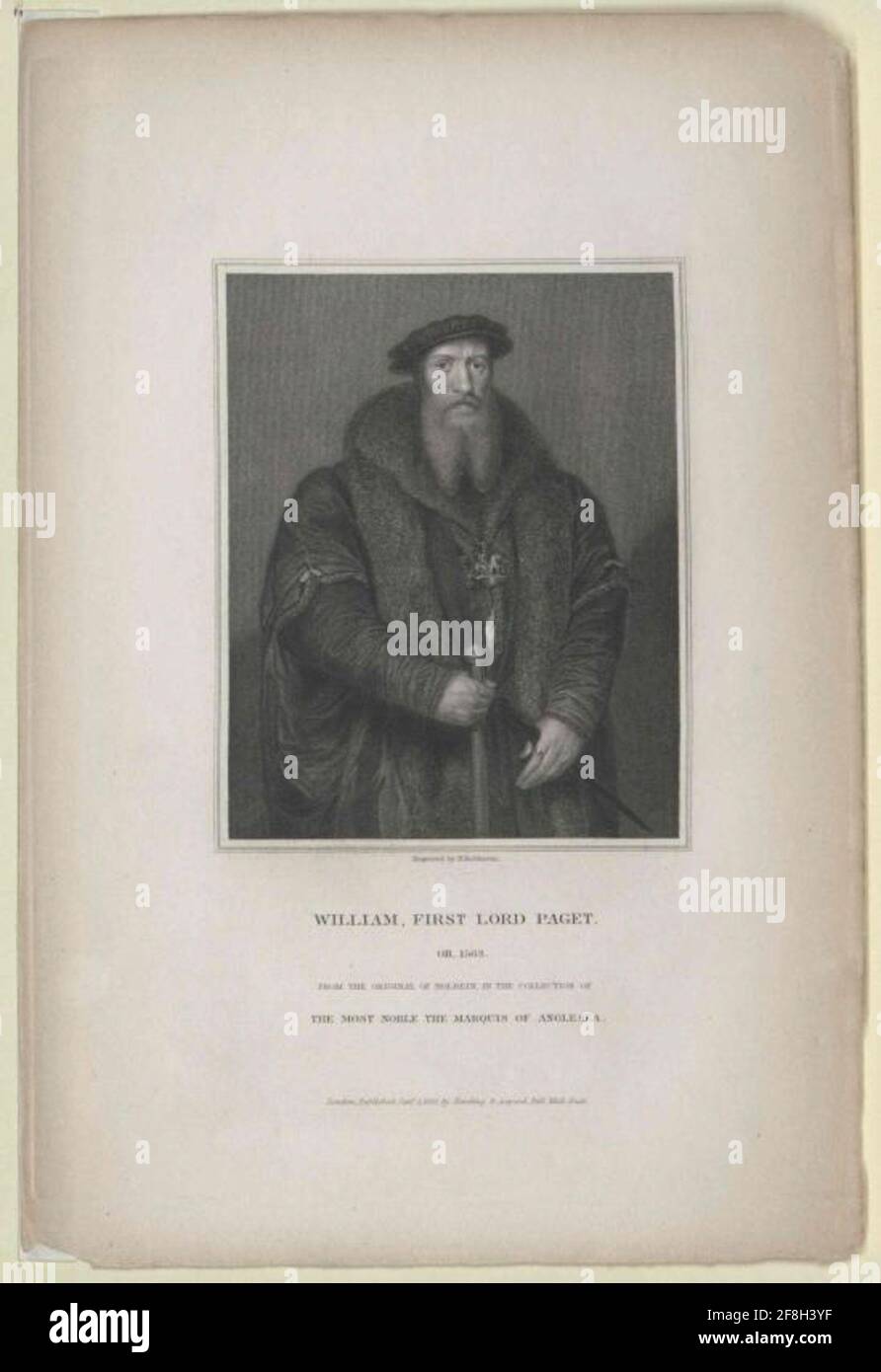 Paget of Beaudesert, William Baron Stock Photo - Alamy