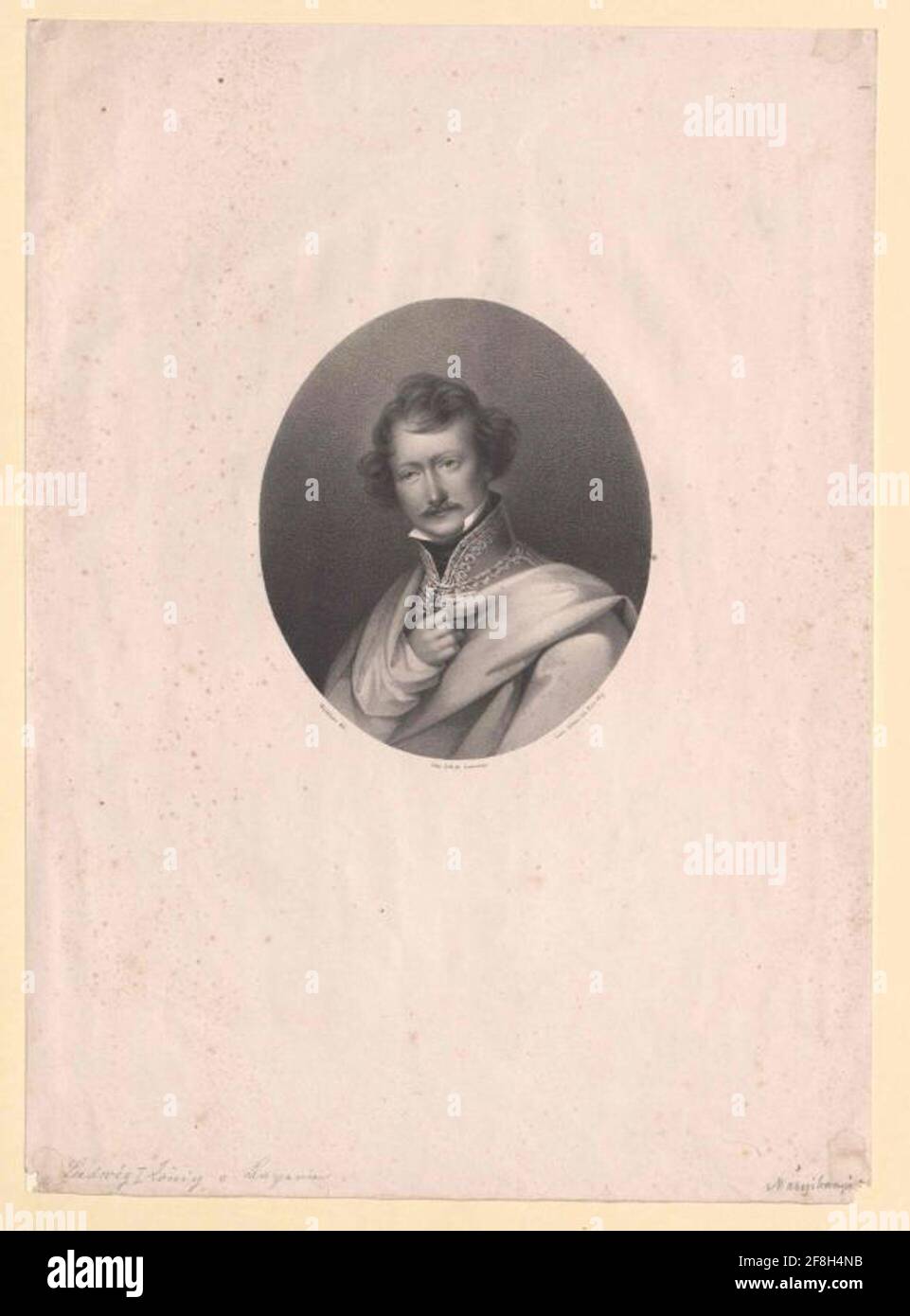 Ludwig I, King of Bavaria Stock Photo - Alamy