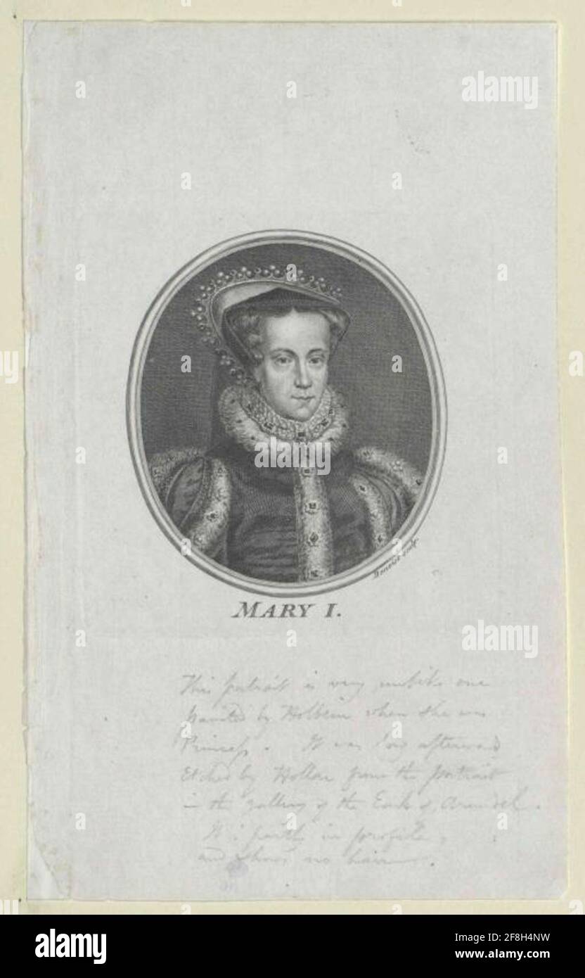 Maria I, Queen of England Stock Photo - Alamy