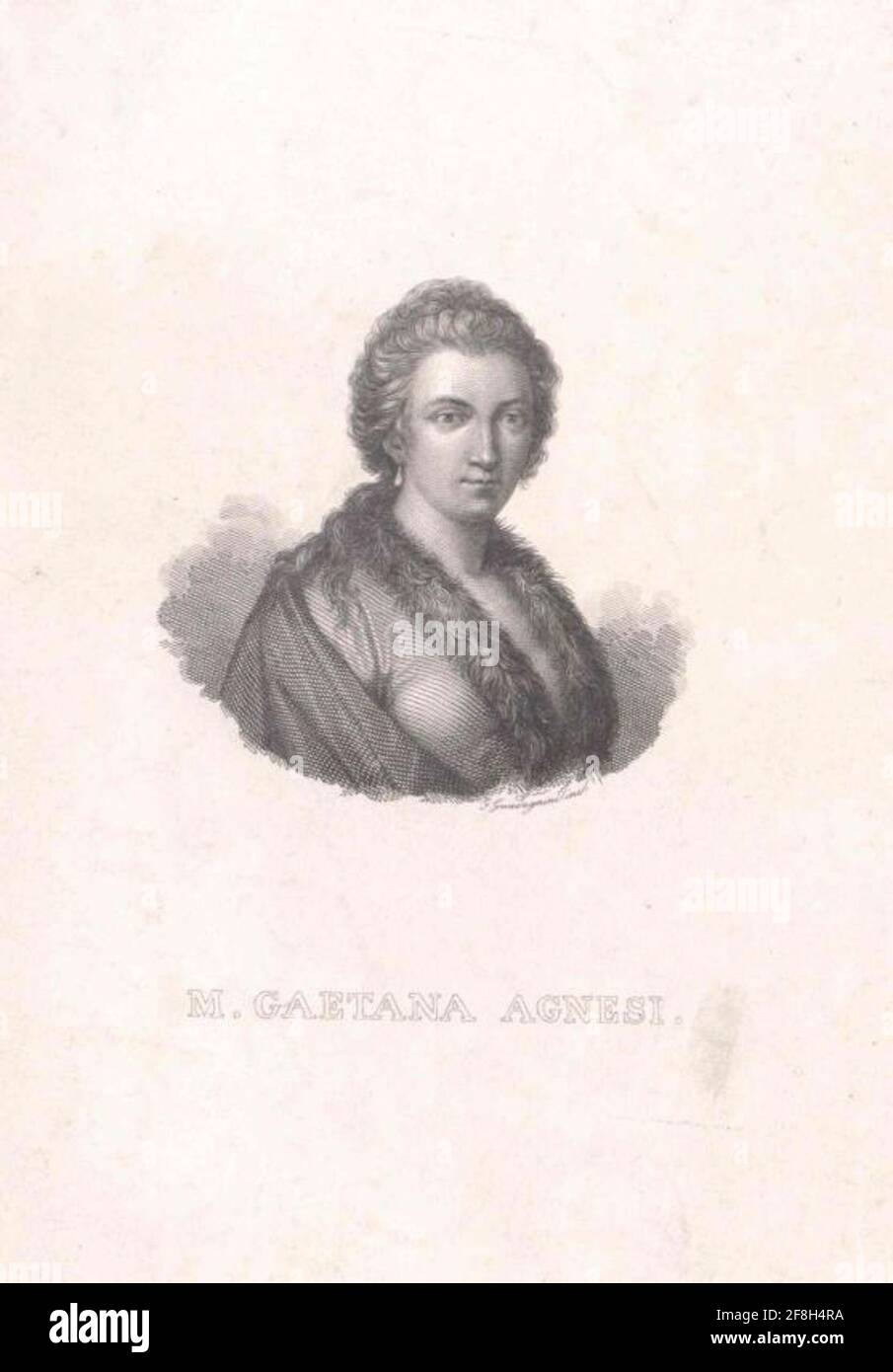 Maria agnesi hi-res stock photography and images - Alamy