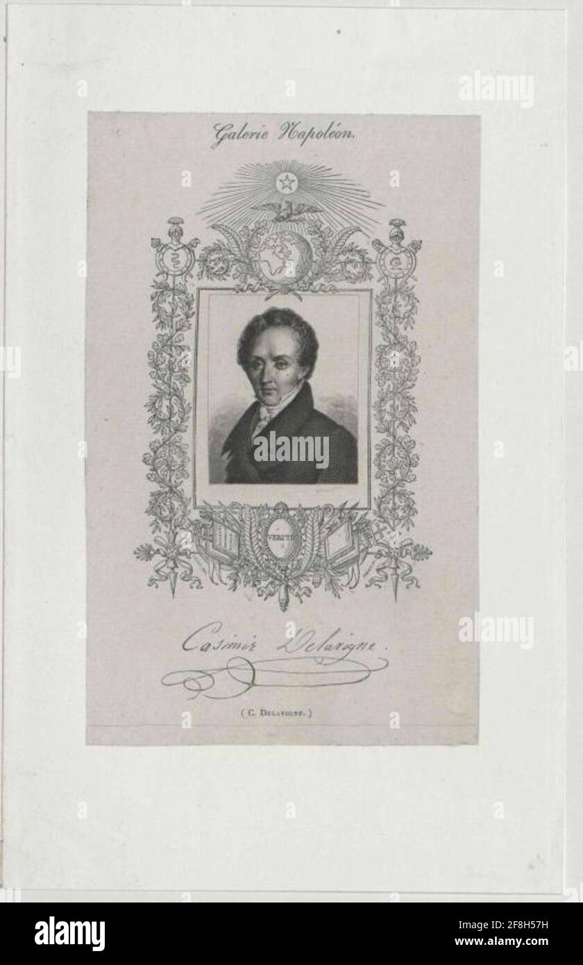 Delavigne, Casimir Stock Photo - Alamy