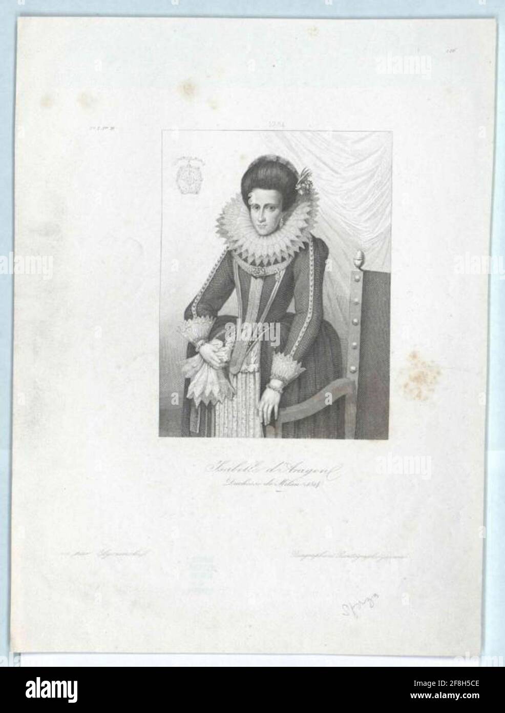 Isabella of Aragon, Princess of Naples Stock Photo - Alamy Isabella of Aragon, Princess of Naples Stock Photo - Alamy