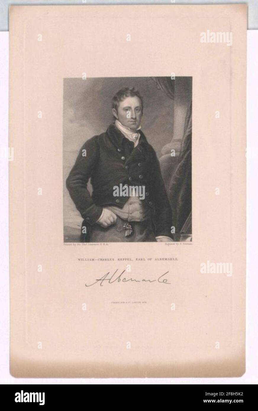 Earl of albemarle hi-res stock photography and images - Alamy