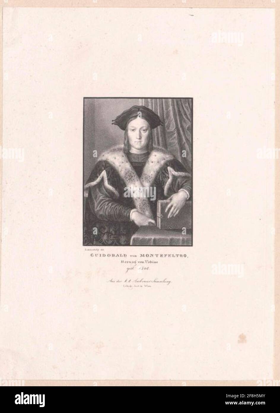 Guidobald from Montefeltro, Duke of Urbino Stock Photo - Alamy