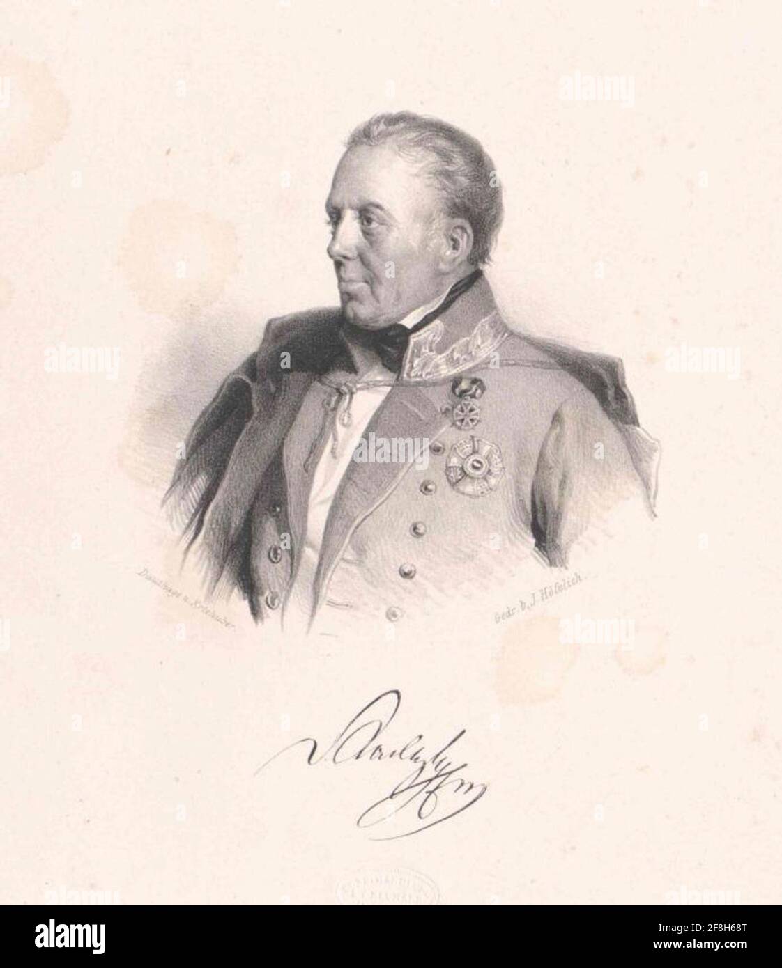 Radetzky from Radetz, Josef Graf Stock Photo - Alamy