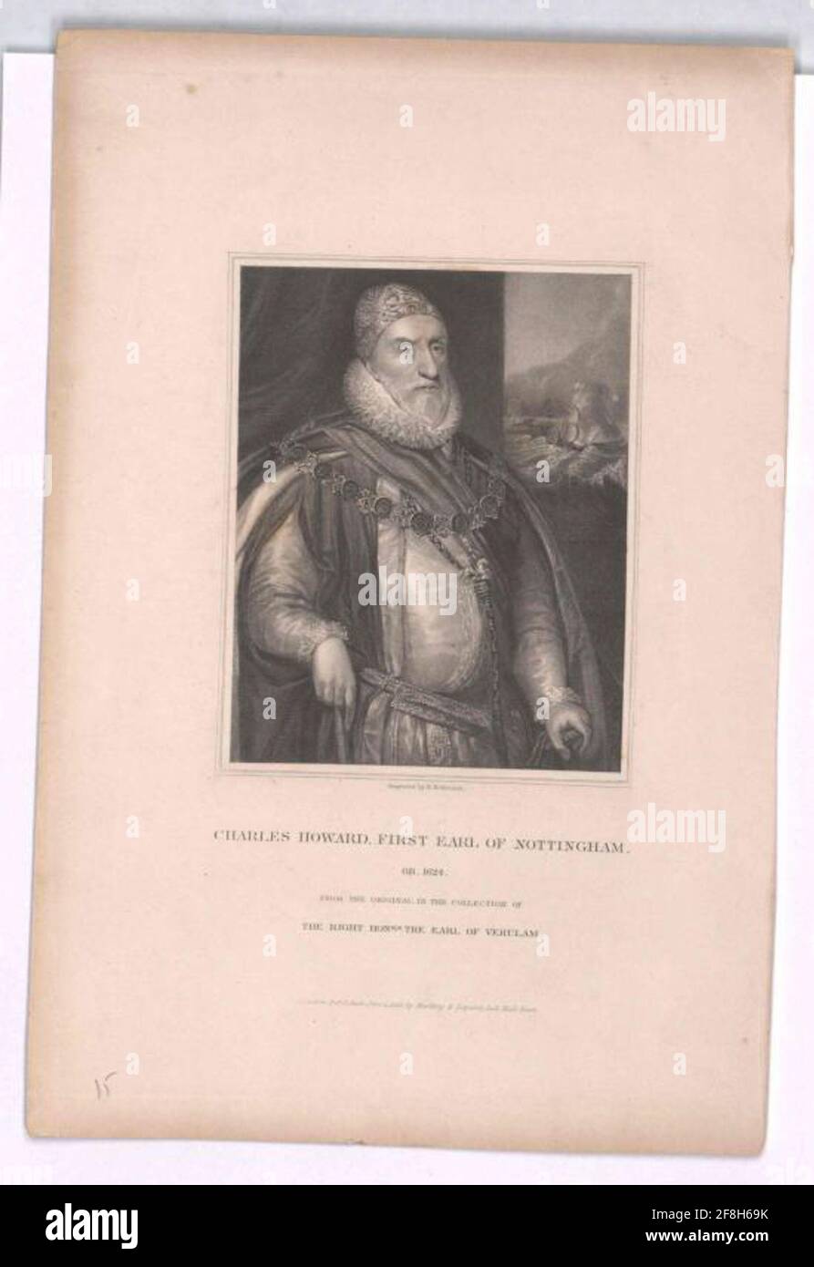 Howard, 1. Earl of Nottingham, Charles Stock Photo - Alamy