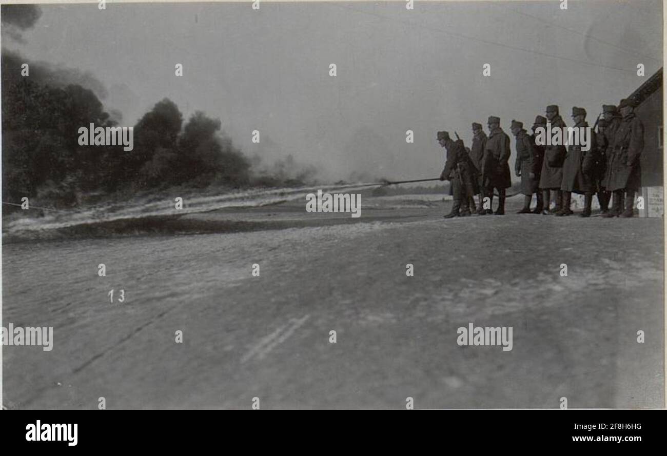 Flamethrower hi-res stock photography and images - Alamy