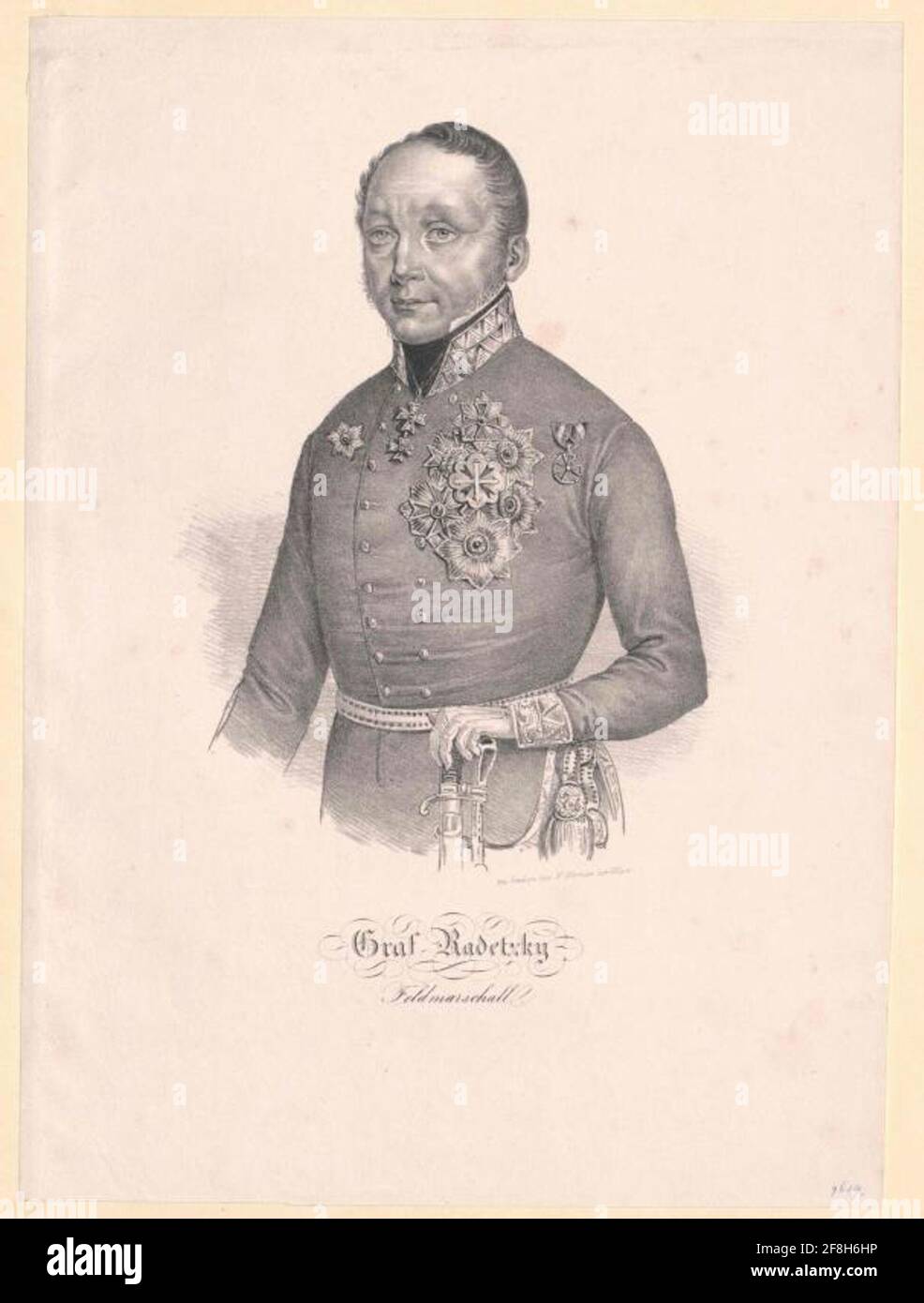 Radetzky from Radetz, Josef Graf Stock Photo - Alamy