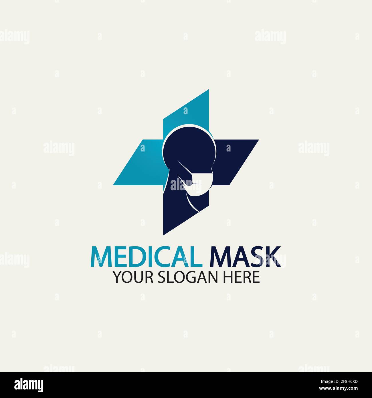 Face protection Mask Vector logo. Medical Mask logo vector icon ...