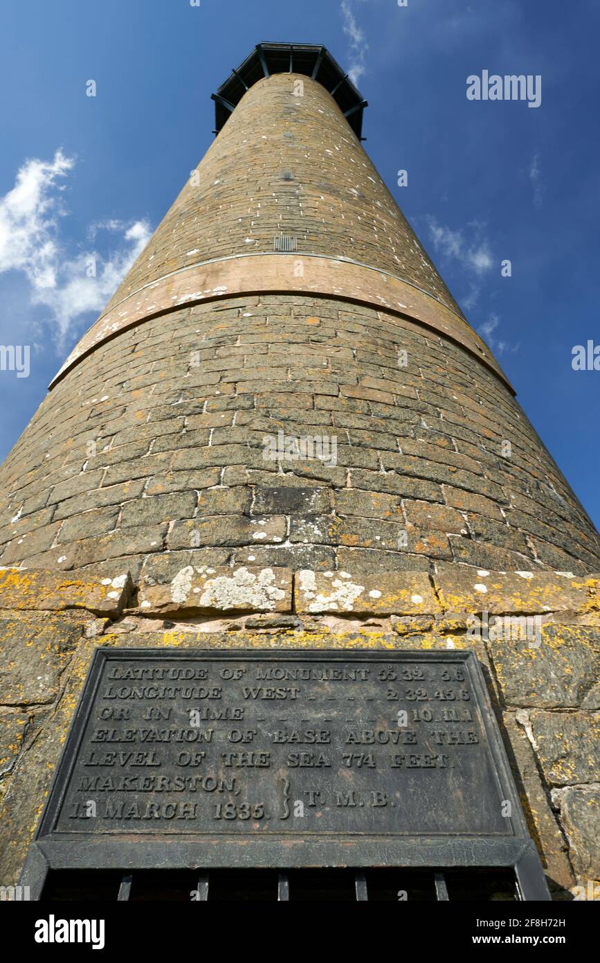 The waterloo monument ancrum hi-res stock photography and images - Alamy