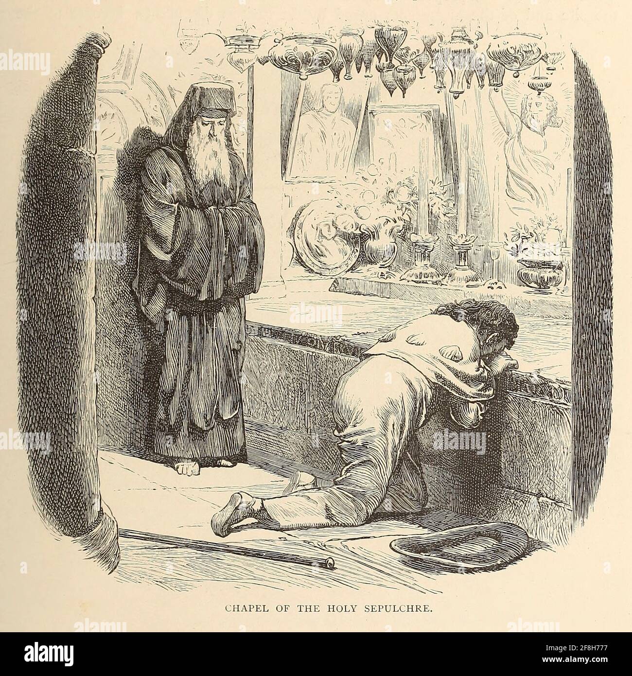 Chapel of the Holy Sepulchre, Stone of Anointing, Jerusalem From the ...