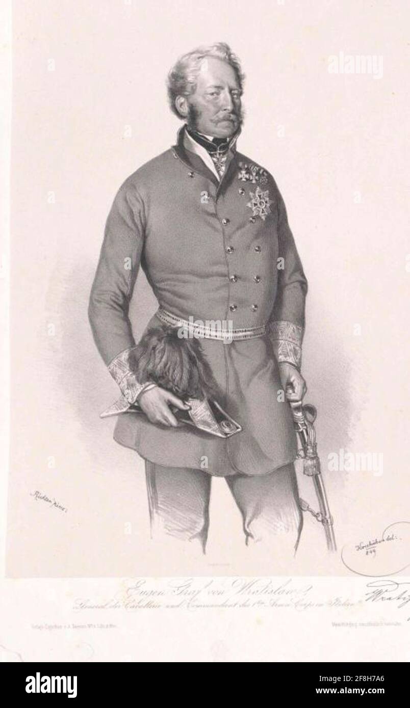 Wratislaw of Mitrowitz, Eugen Graf Stock Photo - Alamy