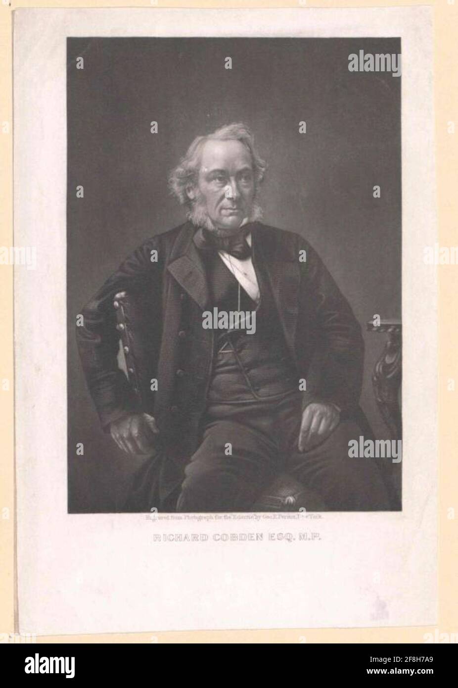Cobden, Richard Stock Photo - Alamy