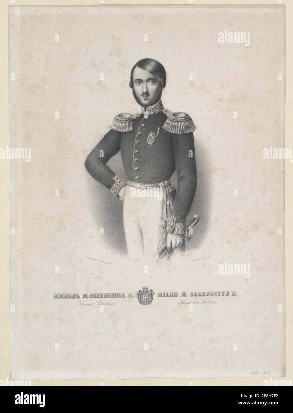 King milan obrenovic hi-res stock photography and images - Alamy