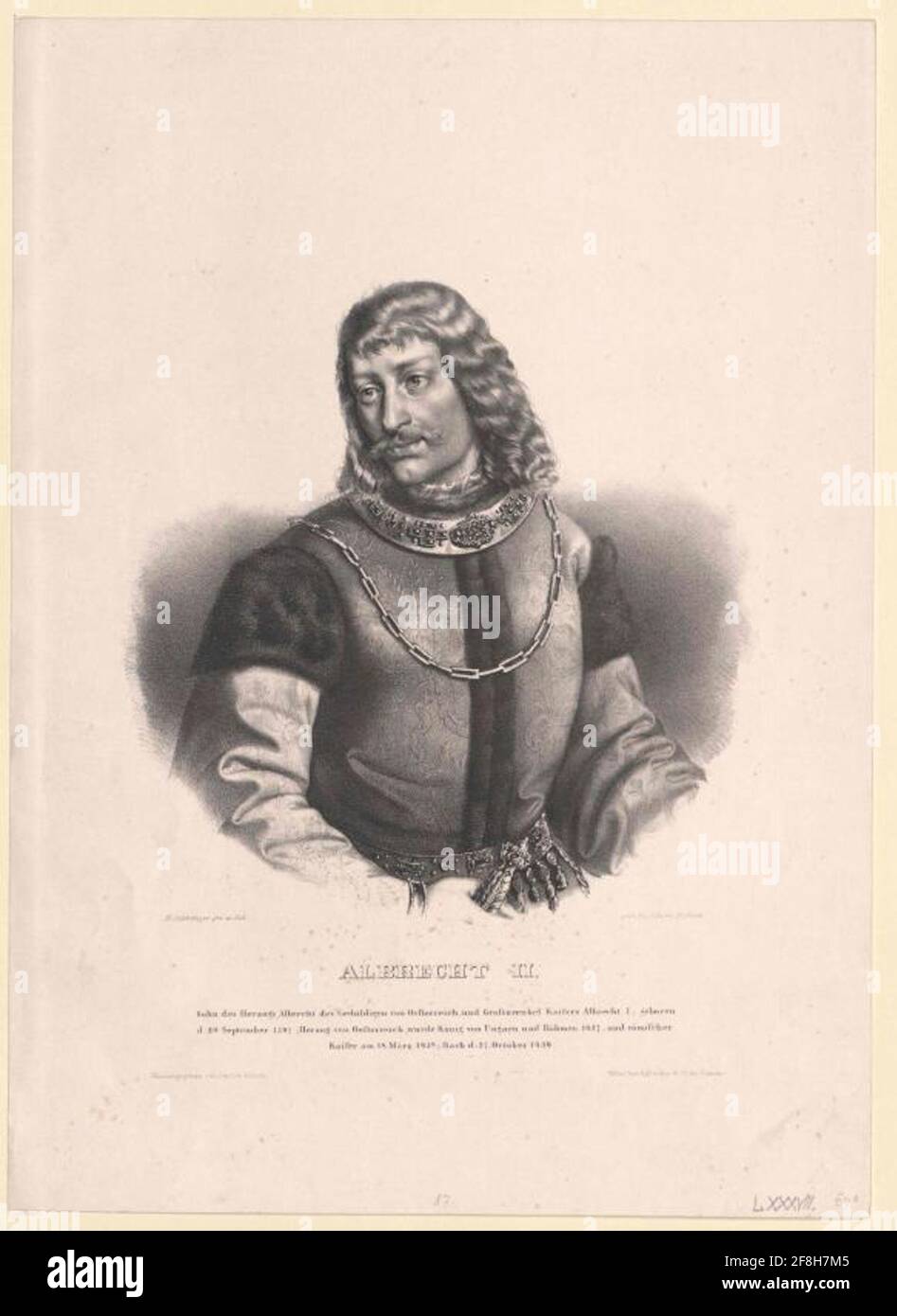 Albrecht II, German king Stock Photo - Alamy