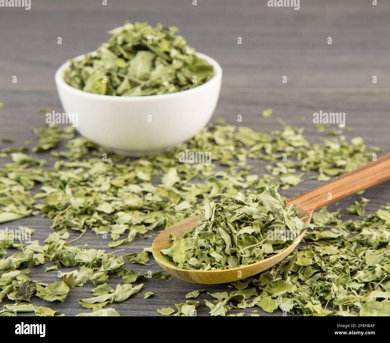 Moringa leaves - Moringa oleifera Stock Photo - Alamy