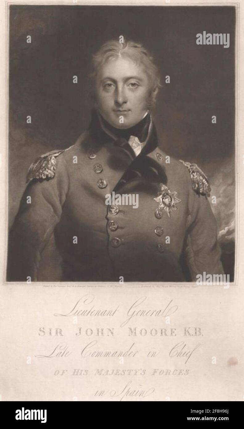 Moore sir john hi-res stock photography and images - Alamy