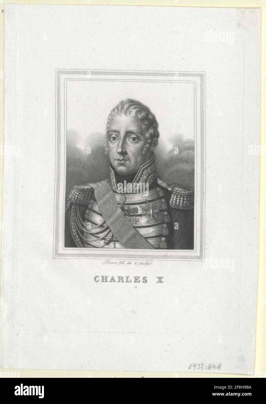 Charles X., King of France Stock Photo - Alamy