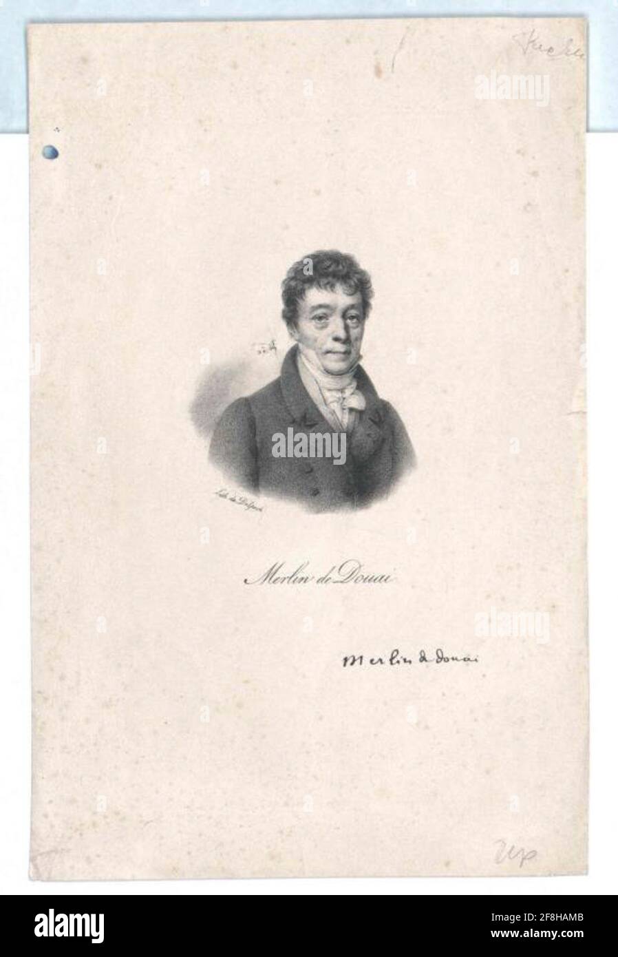 Merlin, Philippe-Antoine Count de Lithograph: Delpech, François ...