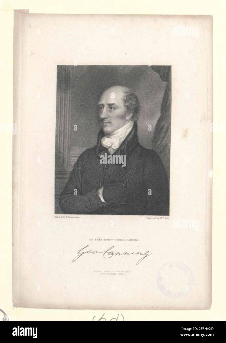 Canning, George Stock Photo - Alamy