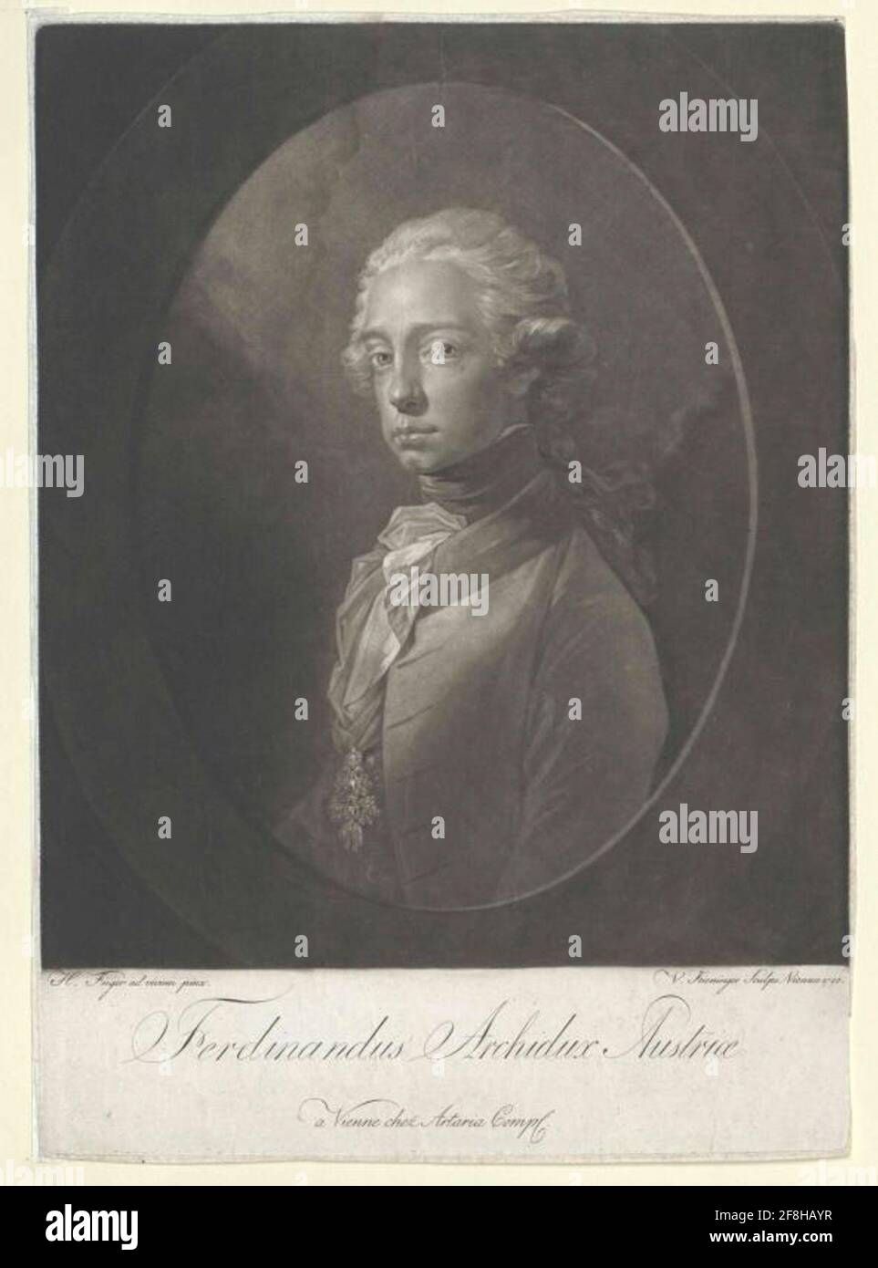 Ferdinand III., Archduke of Austria Grand Duke of Tuscany Stock Photo ...