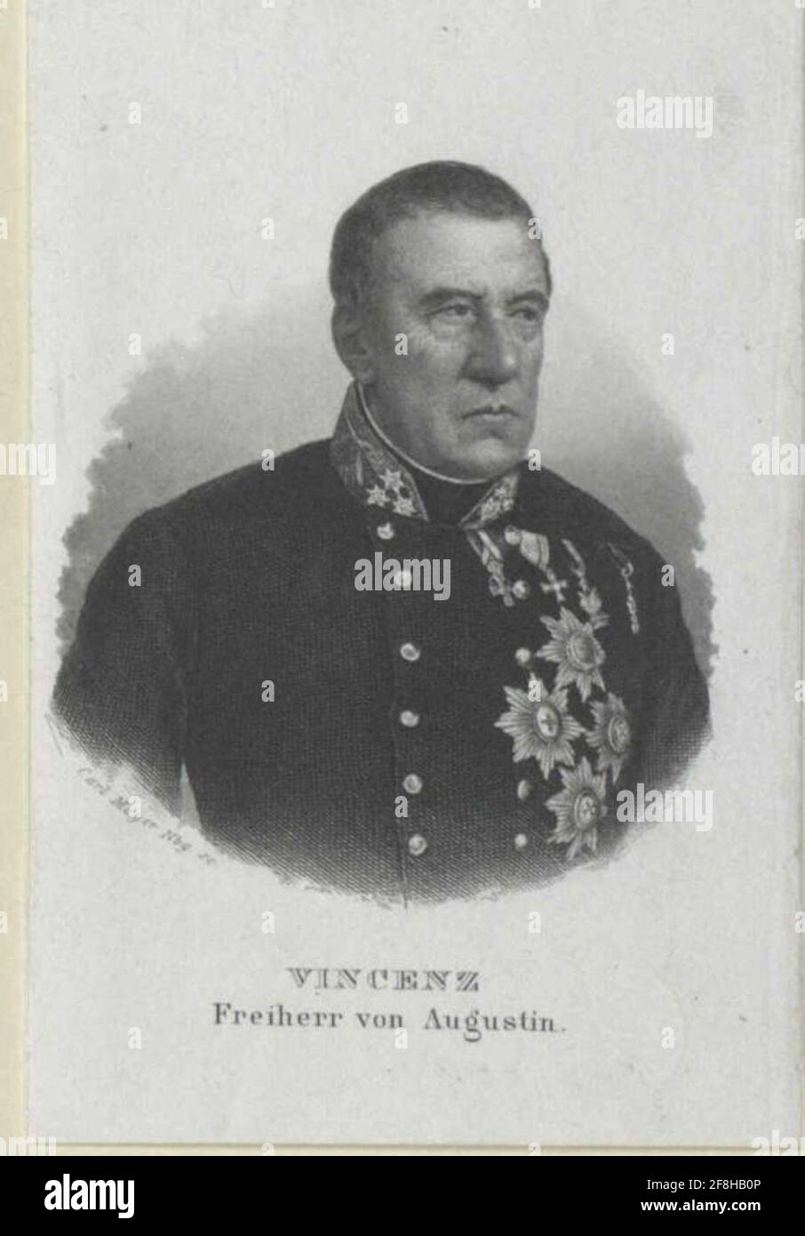 Augustin, Vinzenzen Freiherr Stecher: Mayer, Carldation: 1813 ...